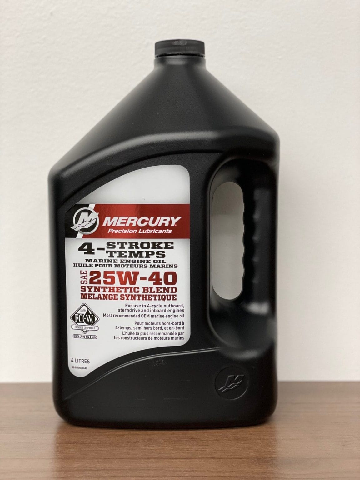 SYNTHETIC BLEND 4-STROKE (25W-40) OUTBOARD OIL - Bridgeview Marine